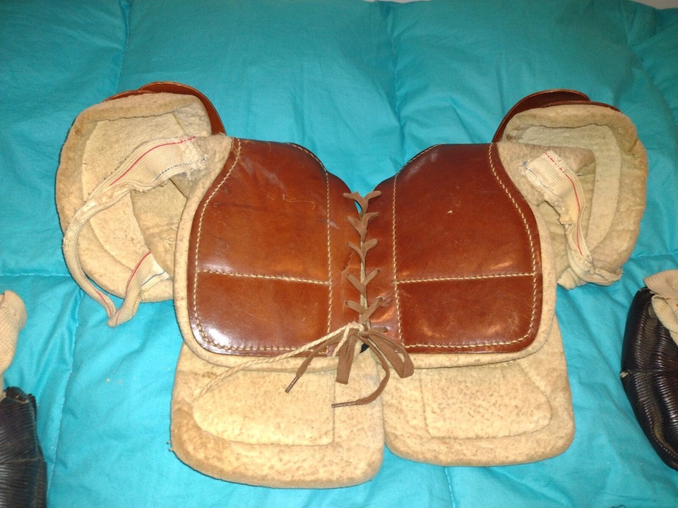 1900s Youth Kids Warrior Chest Protector ++ leg & elbo Guards Hockey ...
