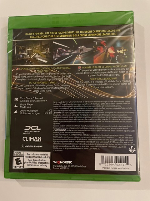 Dcl - Drone Championship League - Microsoft Xbox One for sale online | eBay