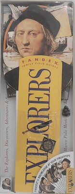 Fandex Family Field Guides: Explorers Flashcards - 50 Die-cut Cards | eBay