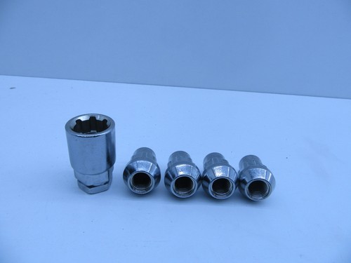 WHEEL LOCK NUTS SET FOR HOLDEN COMMODORE VT VX SEDAN WAGON UTE V6 AND ...