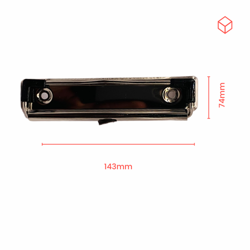 X100 Mountable Clipboard Clips Spring Loaded Mount Handle with Rubber ...