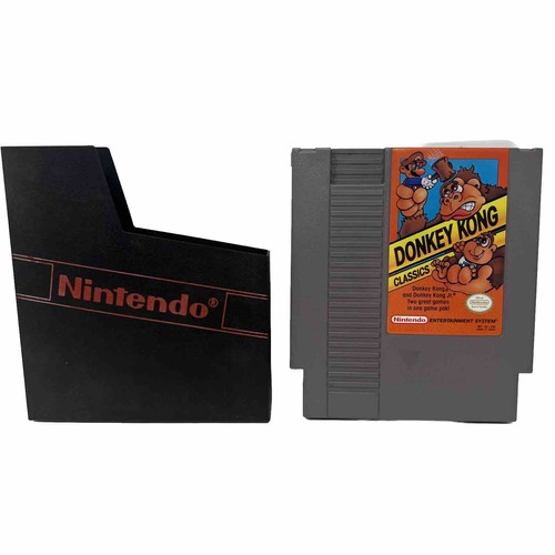 Donkey Kong Classic (Nintendo NES) Authentic Cartridge & OEM Dust ...