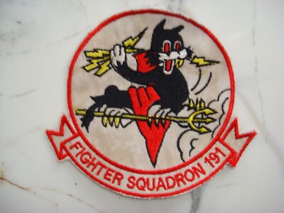 US NAVY VF-191 FIGHTER SQUADRON ( F-8 CRUSADER ), VIETNAM WAR PATCH | eBay
