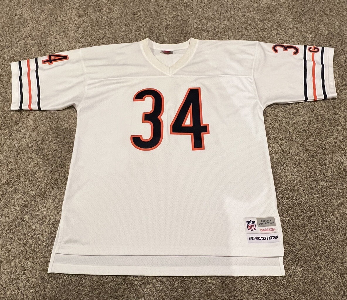 Walter Payton Chicago Bears Throwback Jersey Mens Mitchell & Ness Sz XL ...
