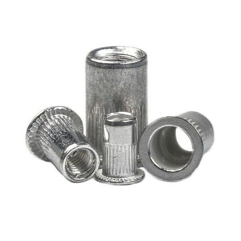 240Pcs Mixed Aluminum Rivnuts Blind Set Rivet Nut Tool Threaded Nuts M3 ...