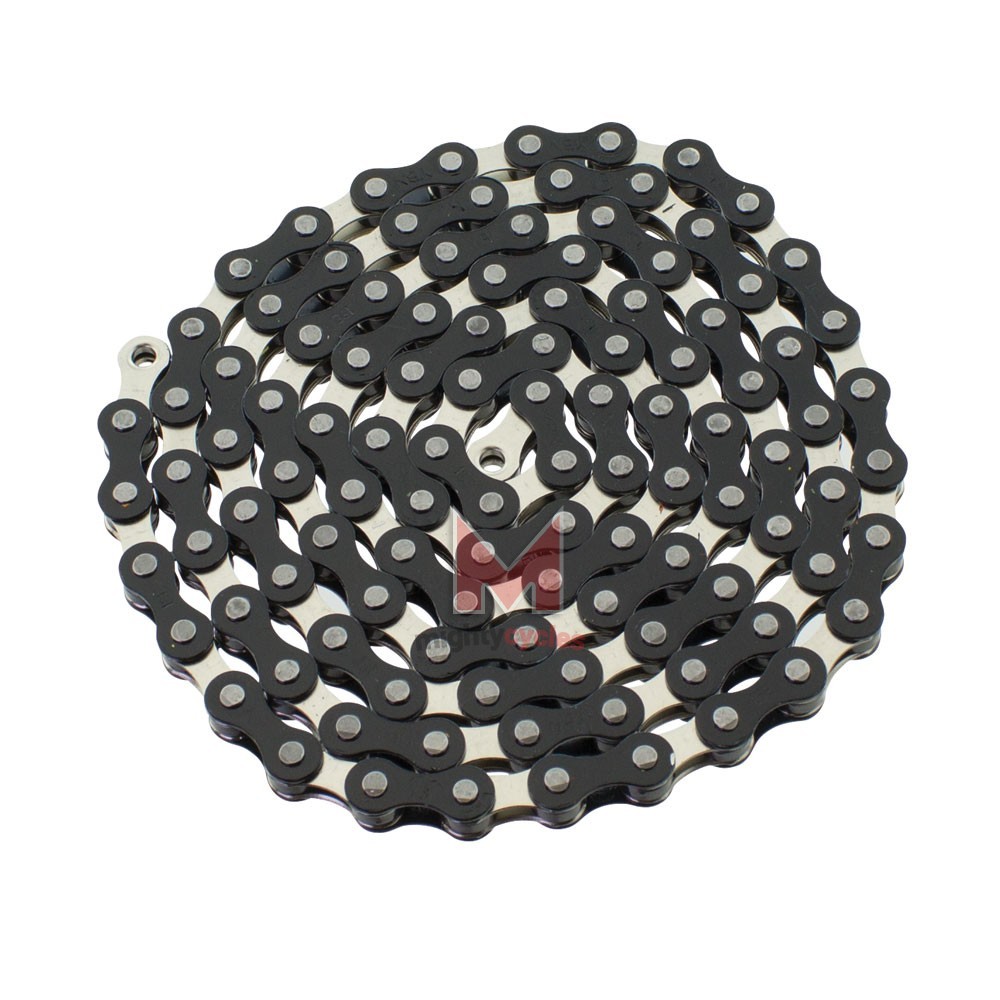 NEW YBN Single Speed Bicycle Chain 1/2"X1/8" 112L BMX Freestyle Yaban ...