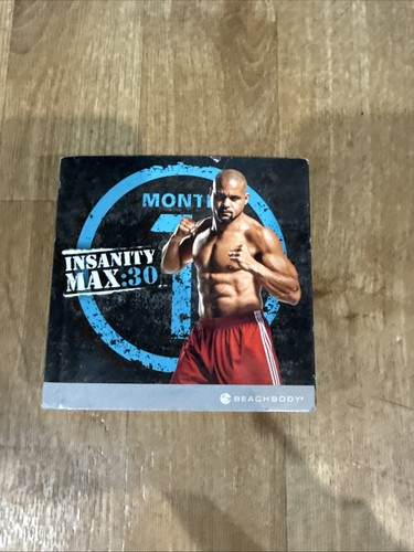Insanity Max: 30 Thirty Beachbody Cardio Workout 10 DVD Disc Set Months ...