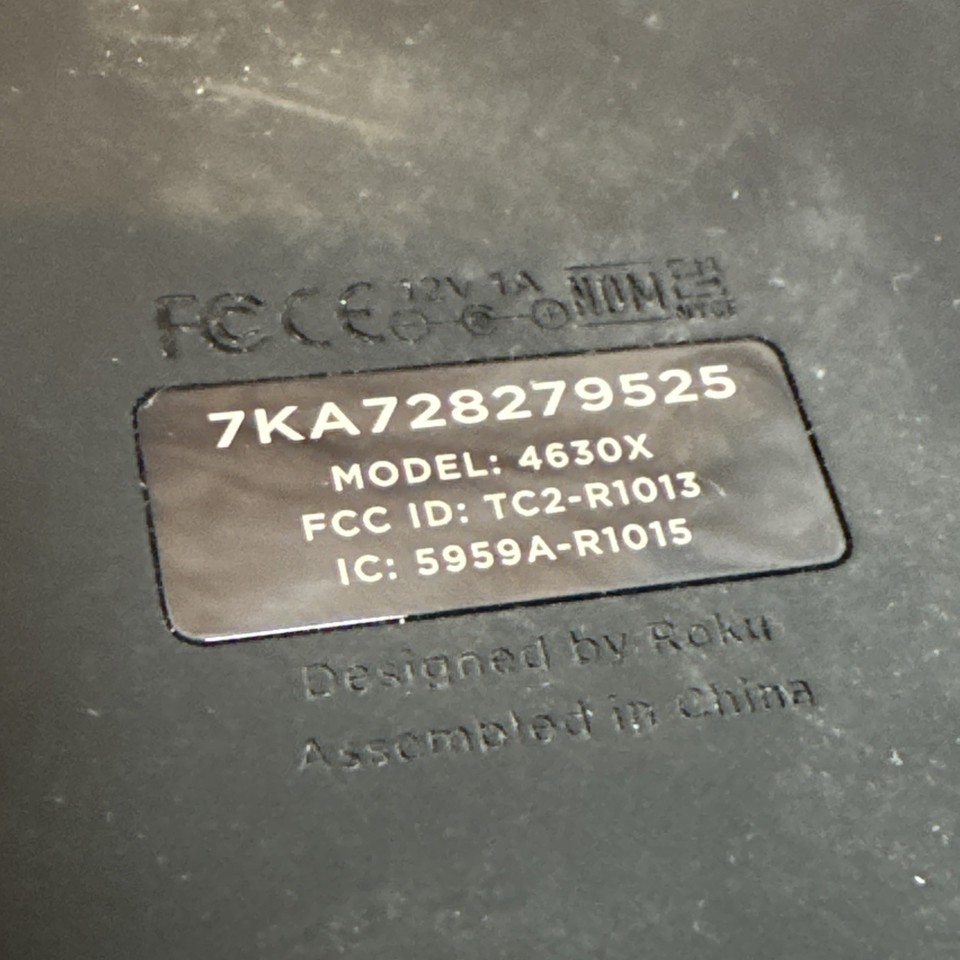 (O) Roku Premiere+ Plus 4K Ultra HD HDR Media Streamer 4630X with ...