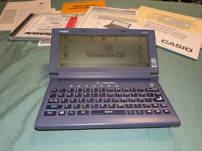 READ Casio Cassiopeia A21 Complete in box Rare Vintage Pocket PC ...