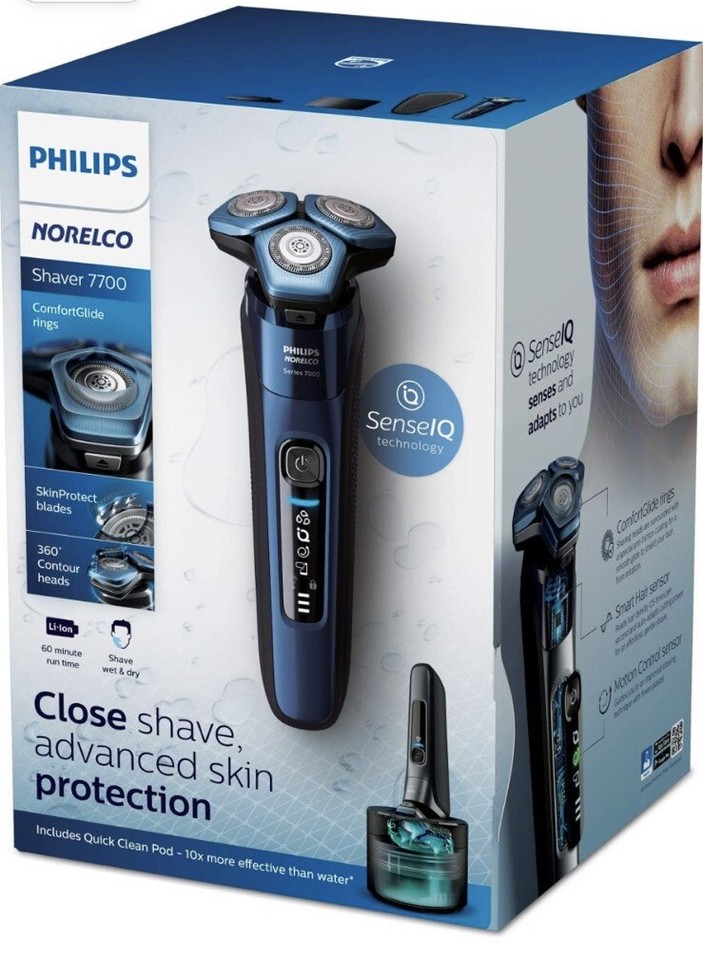 Philips Norelco 7700 Cordless Rechargeable Men's Electric Shaver, S7782 ...