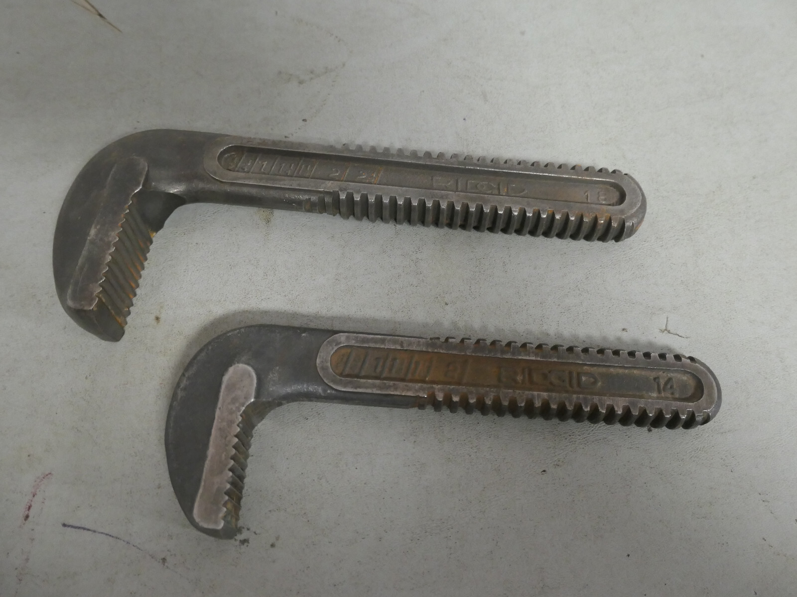 Ridgid 18" & 14" Pipe Wrench Jaws | eBay