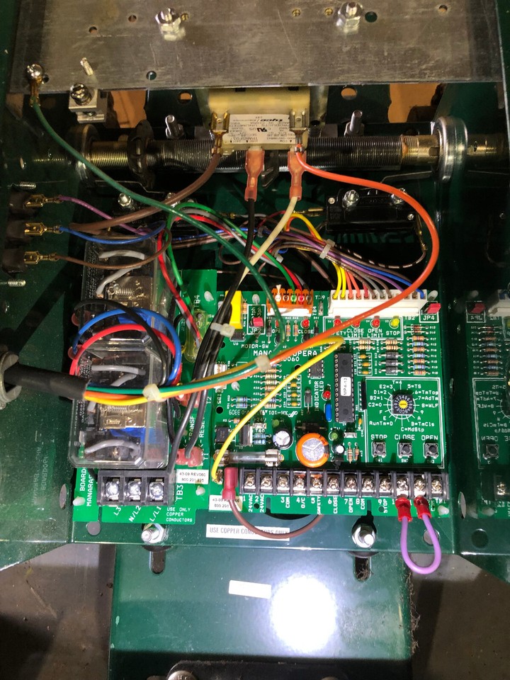 Manaras Opera MTBH heavy duty trolley garage-overhead door opener 1hp ...