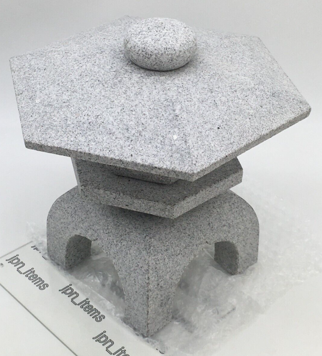 Stone Lantern Yukimi Tourou Miniature Granite Japanese Garden Ornament ...