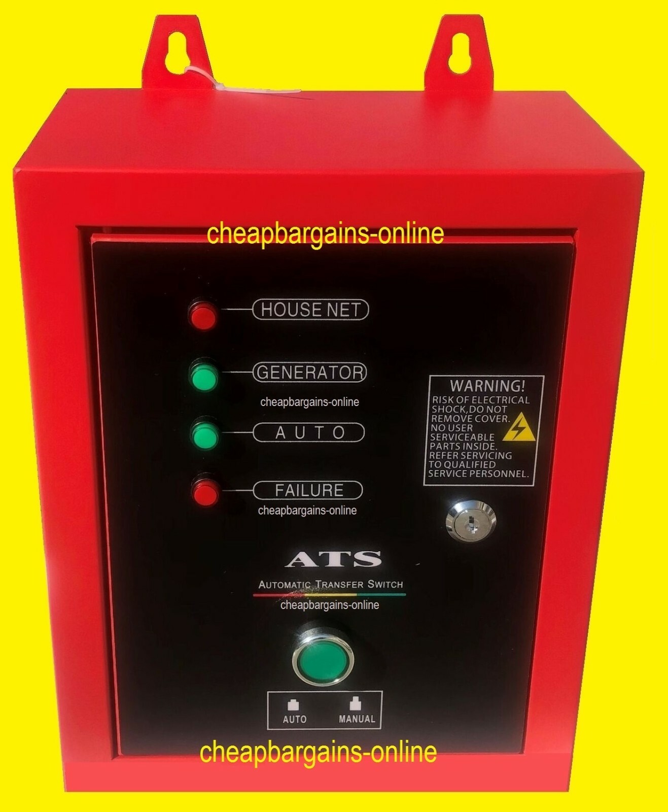 DIESEL GENERATOR ATS Automatic Transfer Switch AUTOMATICALLY STARTS ...