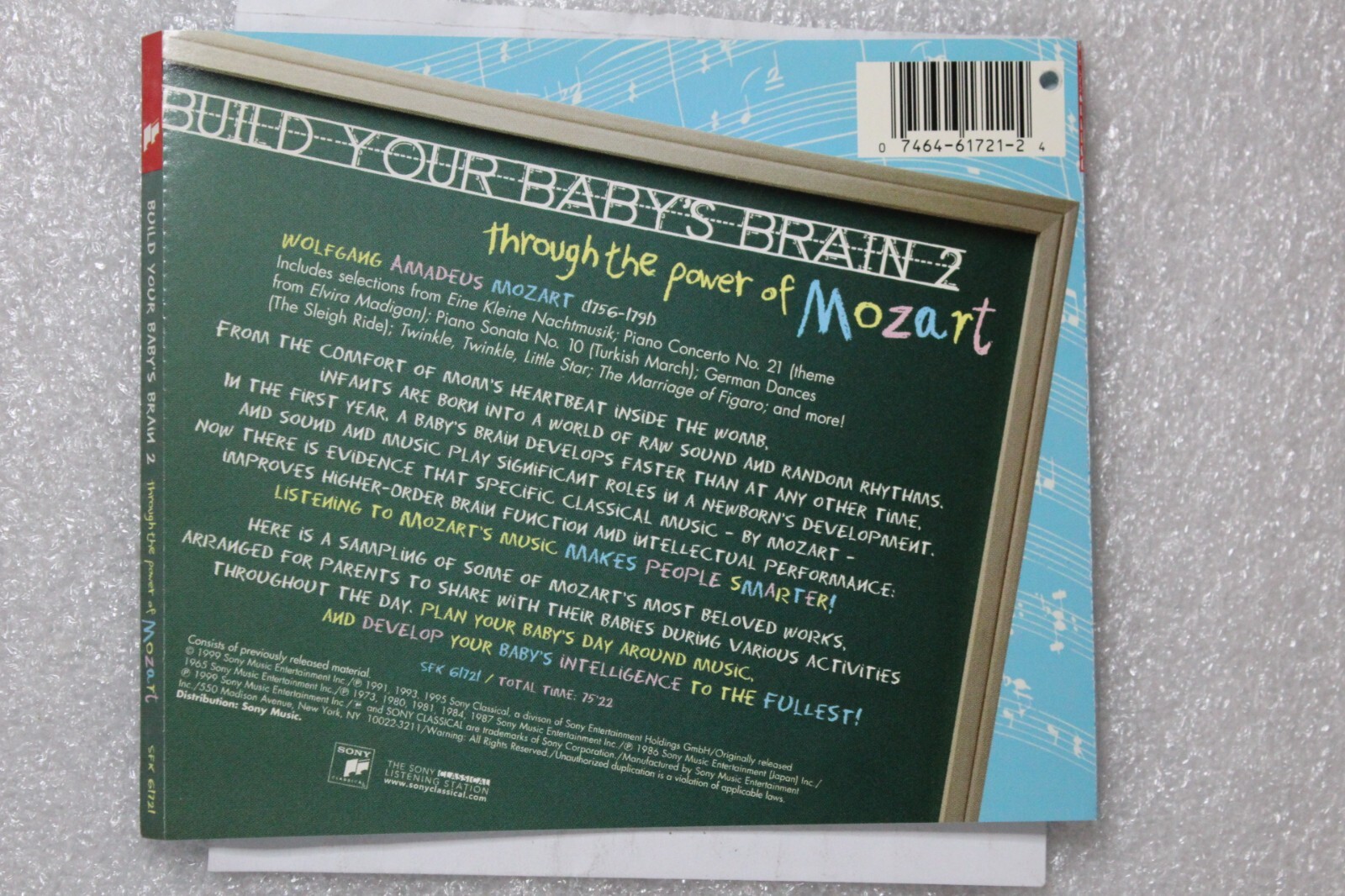 Build Your Baby's Brain 2 / Various by Various Artists (CD, 1999 ...