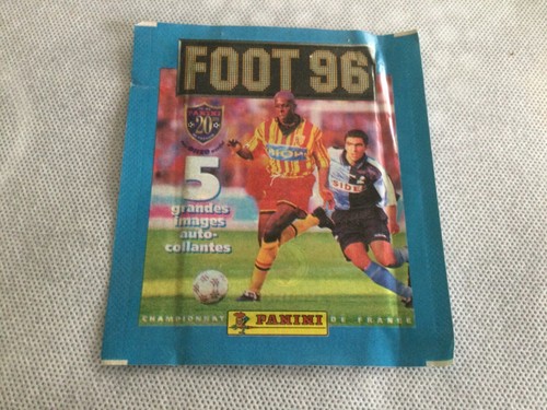 pochette panini football championnat de France 96 🇫🇷 Zidane ? | eBay
