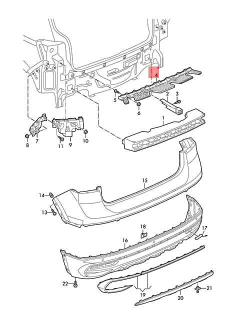 Genuine VW Taigun CW1 Securing strip 6JR807863 | eBay