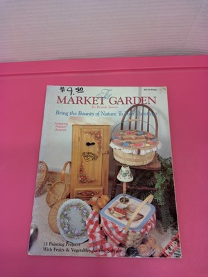 Tole Painting The Market Garden by Brenda Jansen Book Fruit Veggies How ...