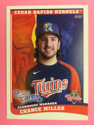 2023 Choice, Cedar Rapids Kernels, CM - CHANCE MILLER | eBay