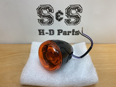 Genuine Harley-Davidson Rear Indicator TURN SIGNAL / INDICATOR Black ...