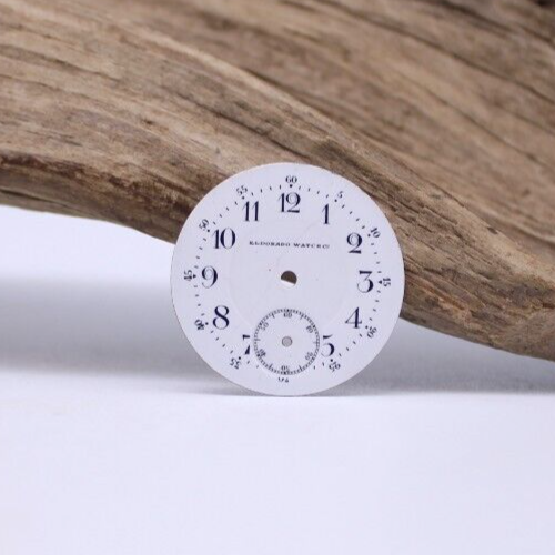 VINTAGE ELDORADO WATCH CO. POCKET WATCH FACE 28.2mm (TC3) | eBay