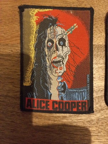 Alice Cooper Patch Trash | eBay
