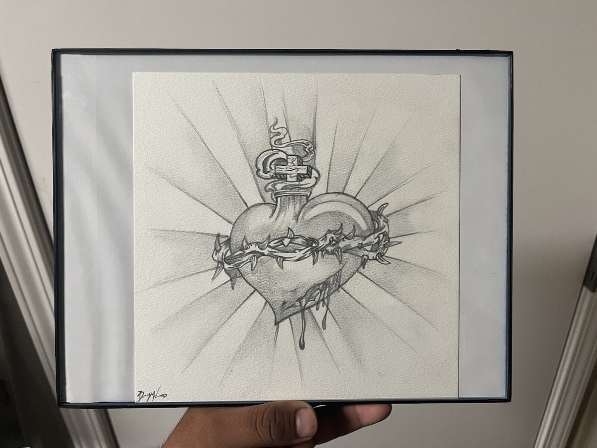 Sacred Heart Drawings