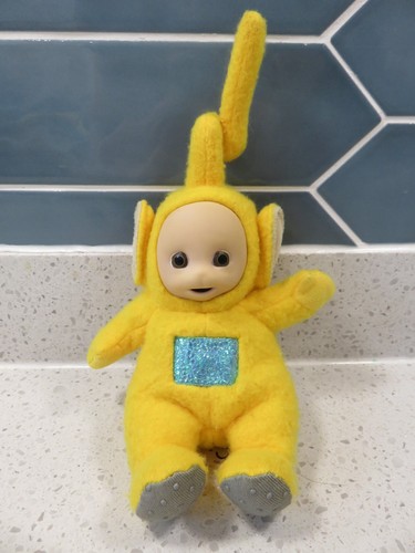 1990s Vintage Teletubbies Laa-Laa Plush Doll – Soft Vinyl Face, Curly ...