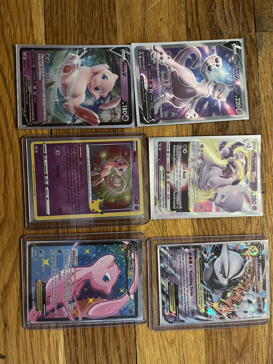 Mega Mew Pokemon Cards