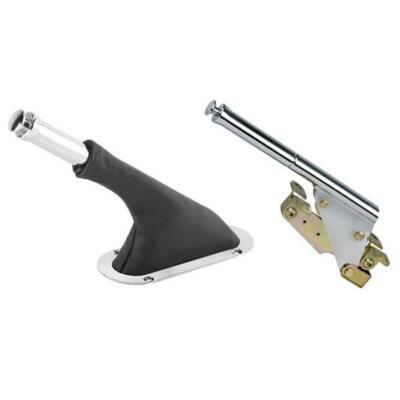 Lokar EHB-7000F Floor Mount Hand Emergency Brake/Boot Kit, Chrome | eBay