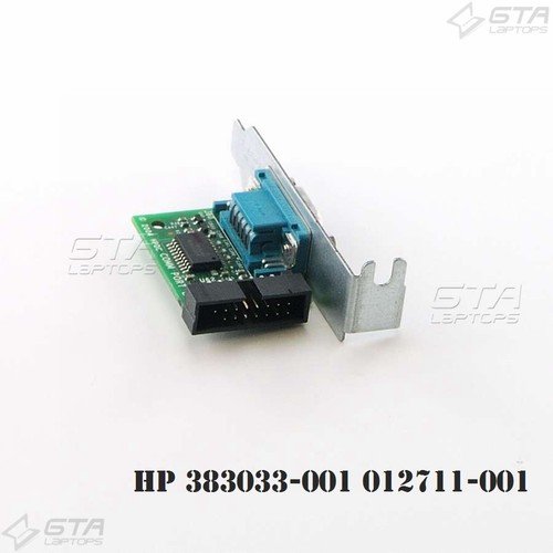 HP Serial Port RS232 9-Pin 383033-001 012711-001 Low Profile | eBay