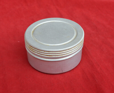 GERMAN WW2 WEHRMACHT SOLDIER ALUMINUM CONTAINER RATION FAT BUTTER DISH ...