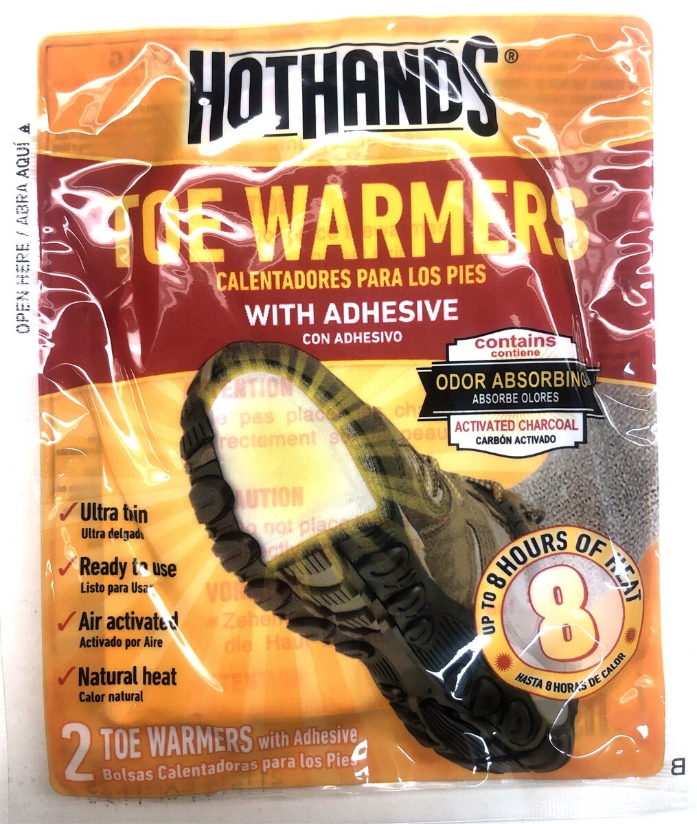 40 Pairs (80 Individual) Hothands Feet Toe Warmers W/ Adhesive Heat Exp ...