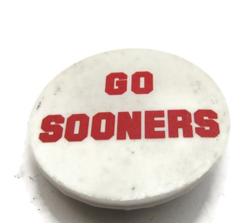 Go Sooners Oklahoma Pin Button Vintage College | eBay