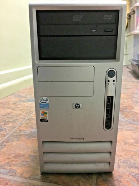HP Compaq Dc5100 MT Desktop PC Pentium 4ht 3.20ghz EUC for sale online ...