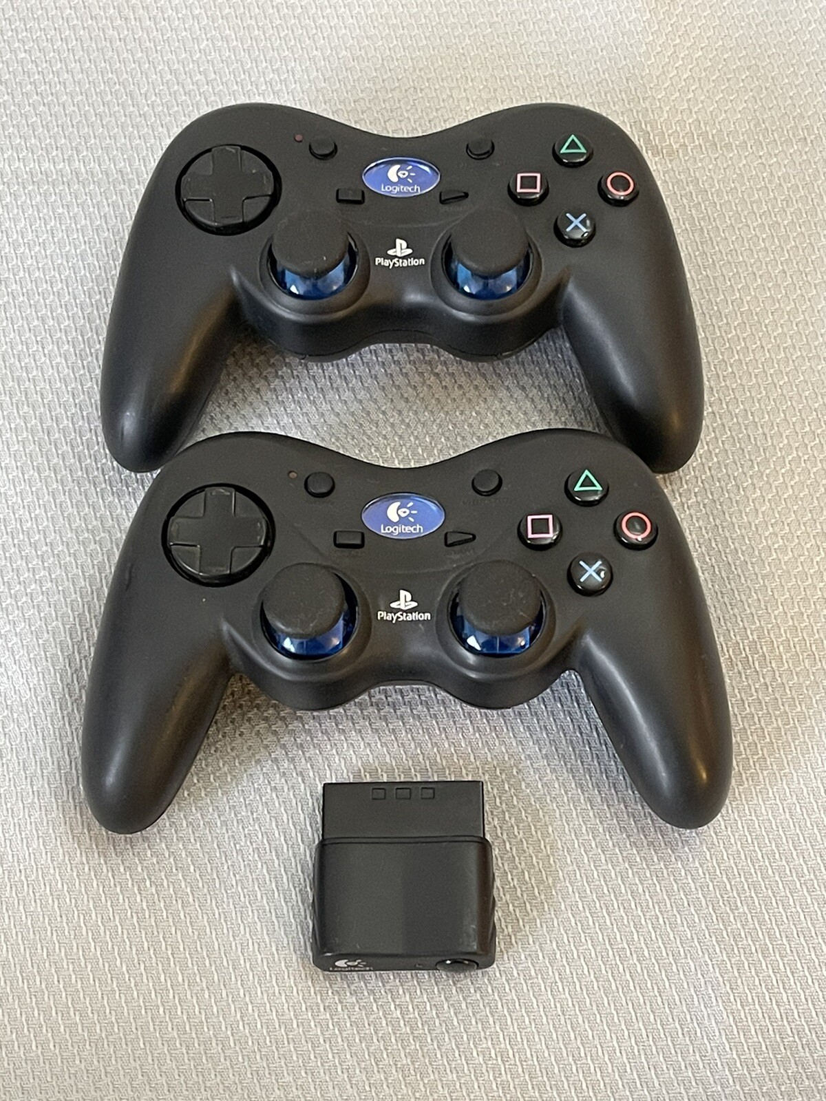 Logitech Cordless Action Controller G-X2D11 Lot of 2 with 1 Dongle PS2 READ DESC | eBay