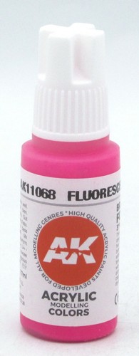 AK Interactive AK11068 Fluorescent Magenta [3rd Gen] (17ml Bottle ...