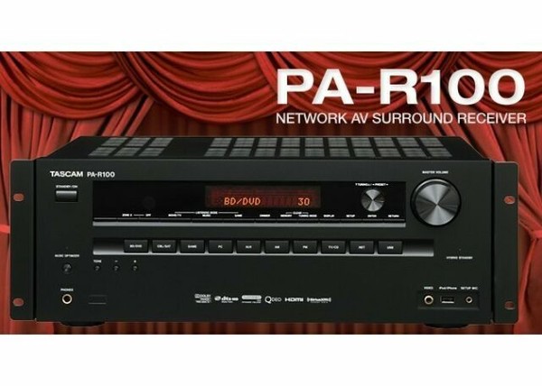 Pa-r100 Rs232 5.2 Network TASCAM Receiver Surround Pre-amplifier AV for ...