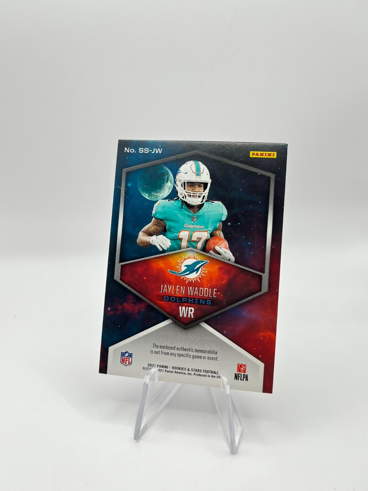 2021 Panini Rookies & Stars - Star Search Relics Jaylen Waddle #SS-JW ...