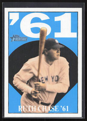 2010 Topps Heritage #61BR3 Babe Ruth Ruth Chase '61 Card | eBay