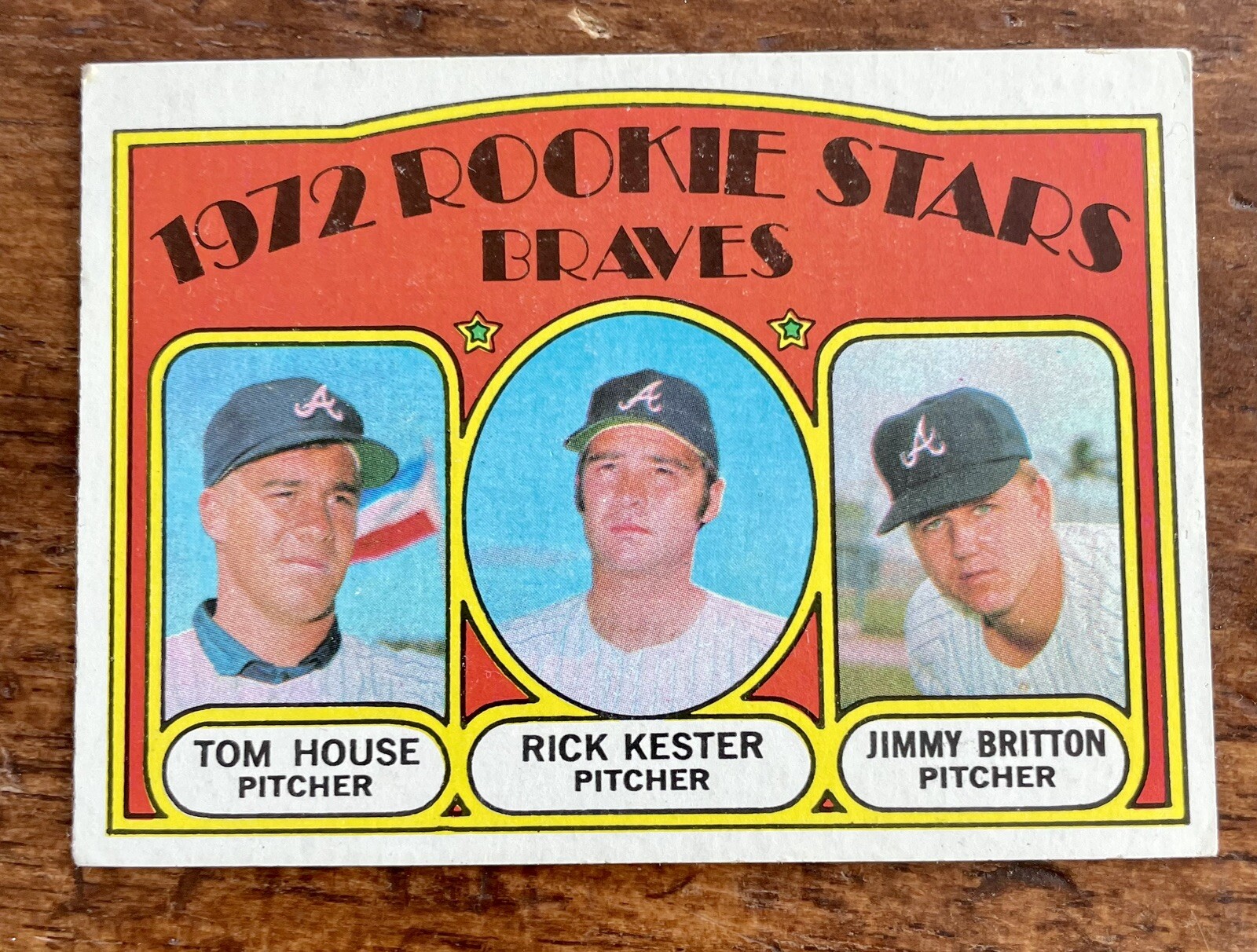 1972 Topps - 1972 Rookie Stars #351 Tom House, Rick Kester, Jimmy ...