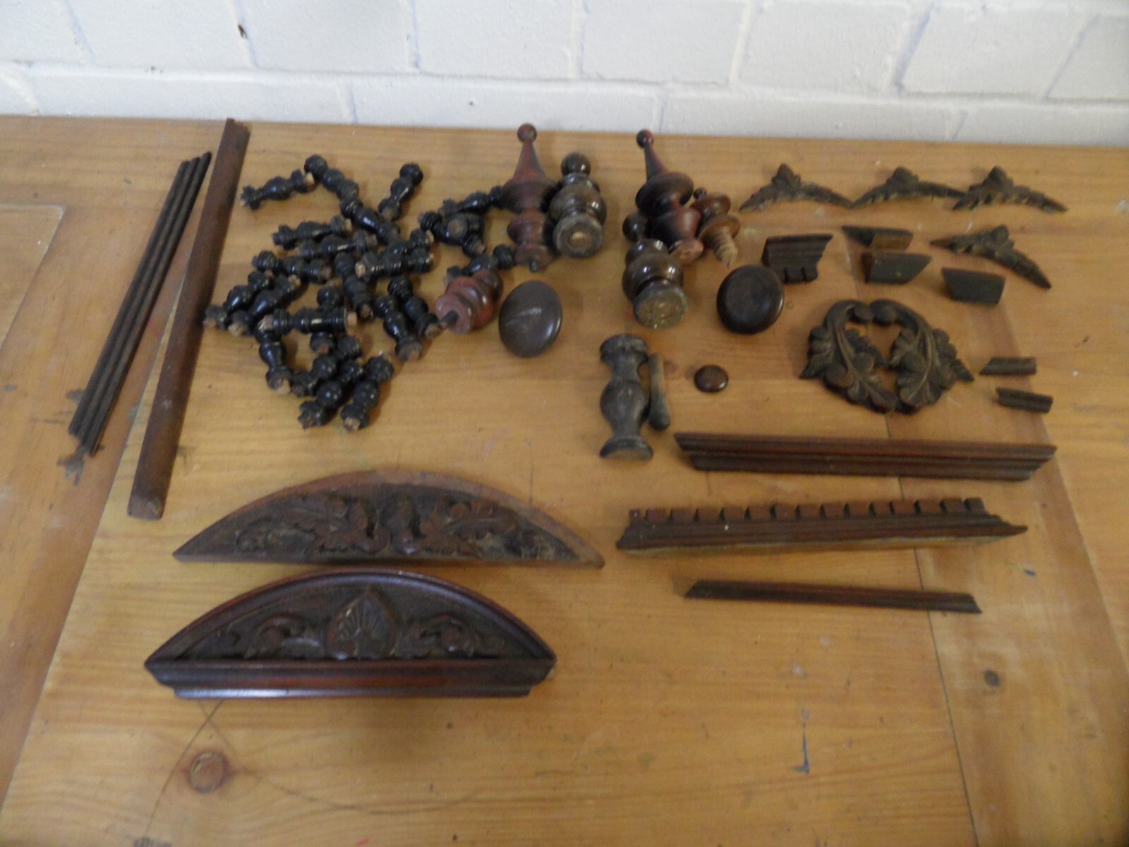 Job Lot of Wall /Mantle Clock Finials & Motifs | eBay