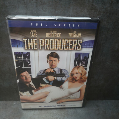 The Producers (DVD, 2006) Matthew Broderick Uma Thurman NEW, SEALED ...