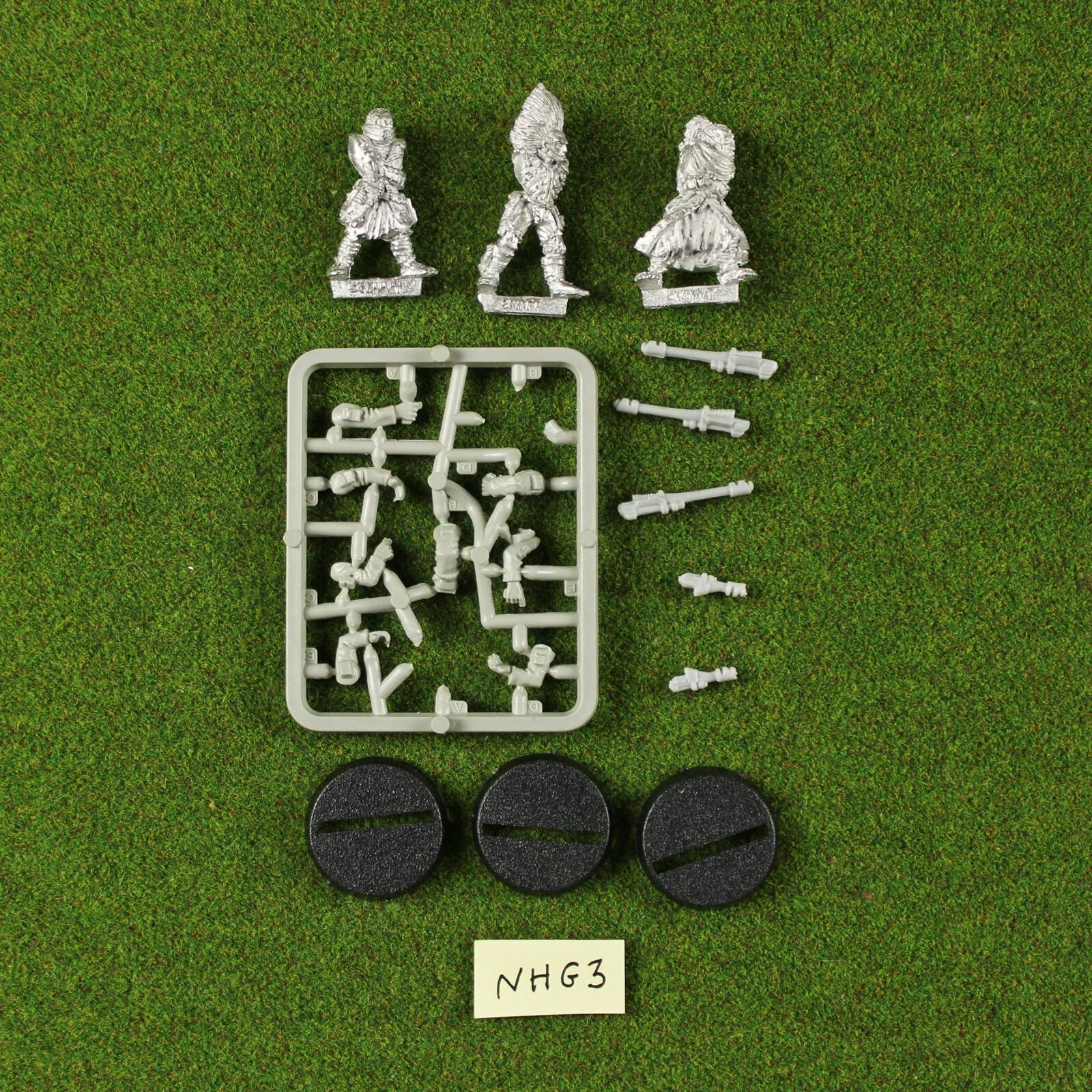 Necromunda Hive Gang (3 Models) Metal - OOP Warhammer 40K Confrontation ...