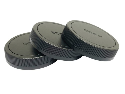 3X Rear Lens Cap For Canon EOS M EOSM Camera rear lens cap Fits EOS-M ...