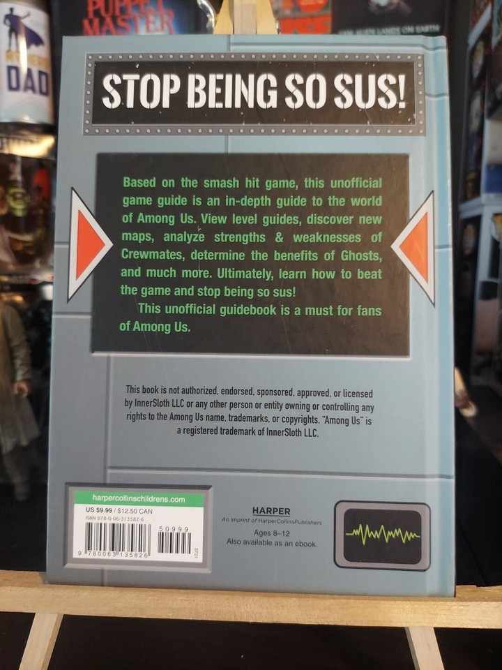 100% Unofficial Among Us Playbook Farshore book hardcover gaming love ...