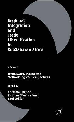 Regional Integration and Trade Liberalization in Subsaharan Africa ...