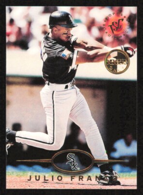 1995 Topps Stadium Club JULIO FRANCO Members Only card CHICAGO WHITE ...