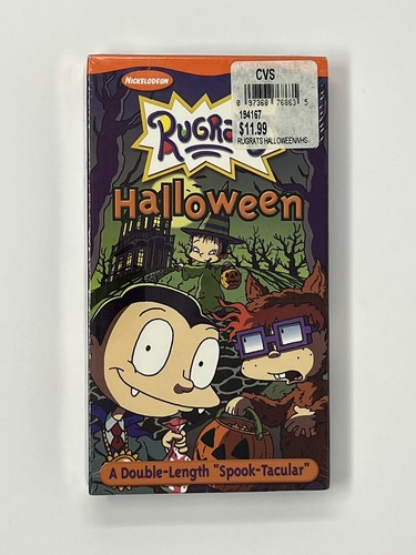 .2002 Rugrats Halloween Vhs Movie New Sealed Curse Of The Werewolf ...