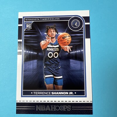 2024-25 NBA Hoops Terrence Shannon Jr. Rookie RC #257 Minnesota ...